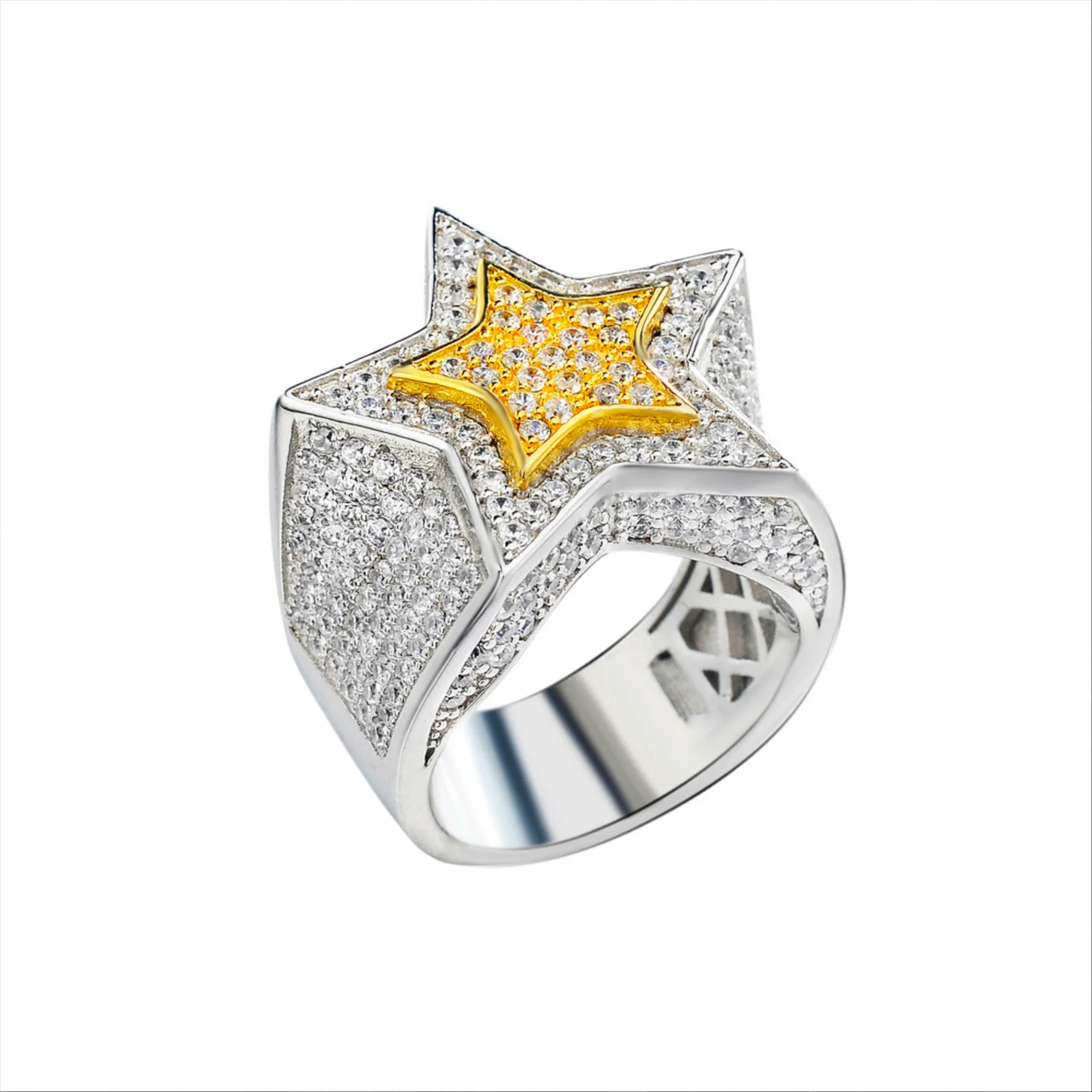 Hiflyer Jewels Iced Out Star Of The Universe Ring – HIFLYER JEWELS